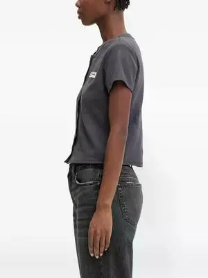 Columbia Acker Rock Waffle-knit Logo-patch T-shirt