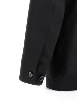 LARDINI Cashmere High-neck Field Jacket