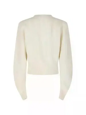 Federica Tosi Ribbed-knit Crew-neck Sweater