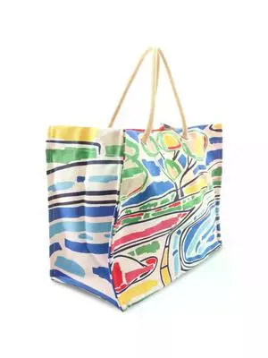 Hermès 2022 Toile Farniente Beach Tote Bag - Neutrals