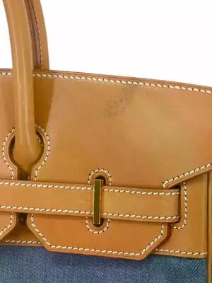 Hermès 1996 32 Haut A Courroies Handbag - Neutrals