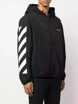 Off-White Diag Logo-print Windbreaker