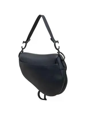 Dior Calfskin Saddle Bag - Blue