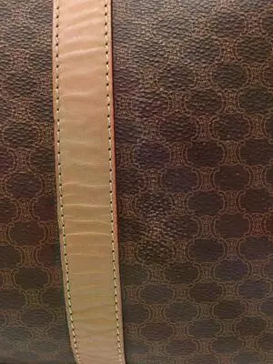 Celine 2013 Macadam Coated Canvas Travel Bag