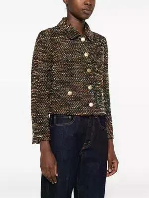 Tagliatore Double-breasted Tweed Jacket