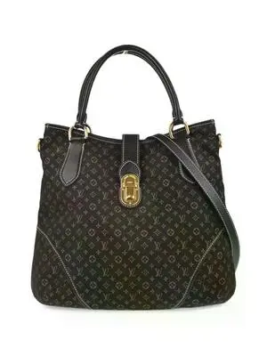 LOUIS VUITTON Monogram Canvas Elegie Tote Bag - Brown
