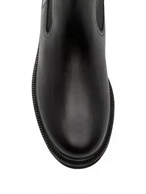 HENDERSON BARACCO Libby Round-toe Chelsea Boots - Black