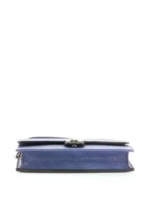 Gucci Interlocking Wallet On Chain Leather Crossbody Bag