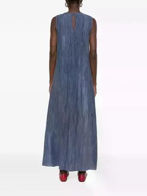 JOSEPH Crinkled Sleeveless Maxi Dress