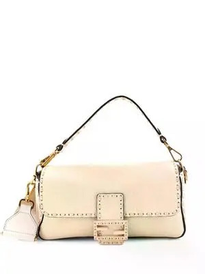 FENDI Fendi Selleria Baguette NM Bag Leather Medium Shoulder Bag