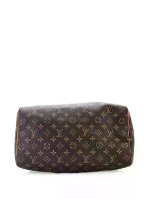 LOUIS VUITTON Speedy Handbag Monogram Canvas 35 Satchel