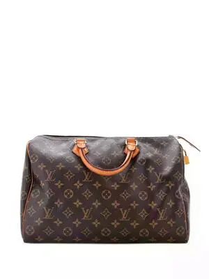 LOUIS VUITTON Speedy Monogram Canvas Satchel