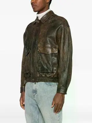 SALVATORE SANTORO Distressed-effect Jacket