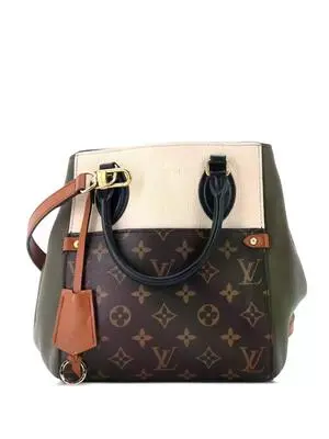 LOUIS VUITTON Monogram Canvas And Leather Pm Satchel