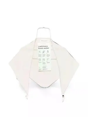 Extreme Cashmere Triangle-shape Scarf - Neutrals