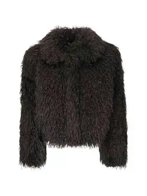 Tagliatore Faux-fur Collar Jacket