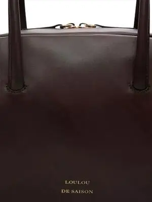 Loulou De Saison Vesper Lds Leather Tote Bag - Brown