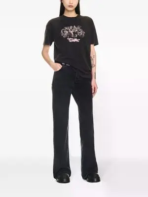 Off-White Washed Characters T-shirt