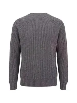 Altea Ribbed-knit Raglan-sleeve Sweater