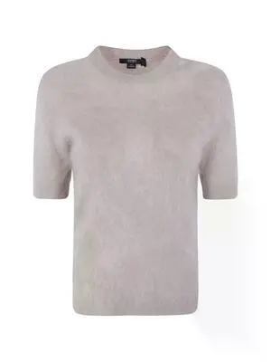 Seventy Short-sleeve Cashmere Sweater - Neutrals