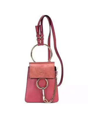 Chloé Chloé Faye Small Shoulder Bag Red