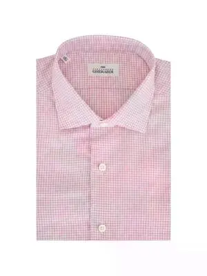 ALESSANDRO GHERARDI Gingham-check Shirt - Pink