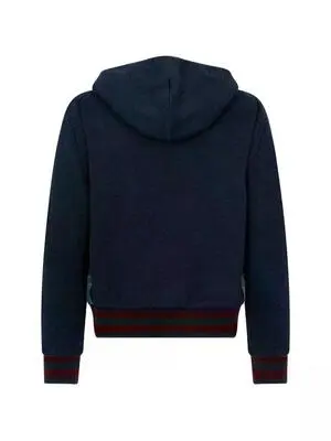 Dsquared2 Monogram Zipped Cardigan With Hood