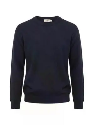 Altea Crew-neck Wool Sweater - Blue