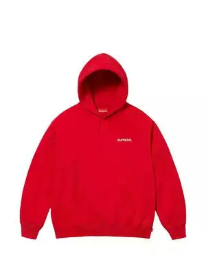 Supreme Immortal Logo-print Hoodie - Red