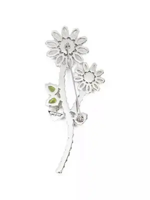 Prada Floral Brooch