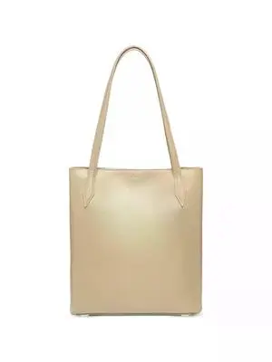 Vera Wang Medium Leather Tote Bag - Neutrals
