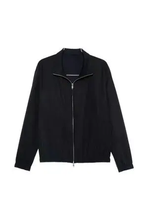 UMIT BENAN Zip-up High-neck Jacket - Blue