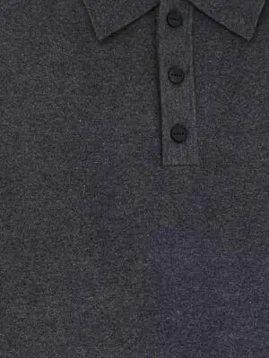 HEVO Button-fastening Long-sleeve Polo