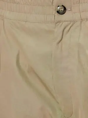 Emporio Armani Regular-fit Cotton Poplin Trousers
