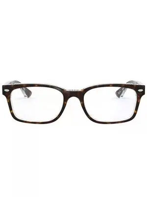Ray-ban Square-frame Glasses - Brown