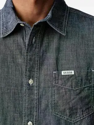 Guess Button-down Chest-pocket Shirt