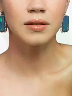 SYLVA & CIE Opal And Diamond Drop Earrings - Gold
