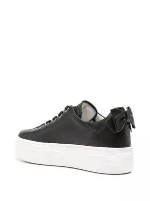 NEROGIARDINI Platform Bow Detail Sneakers