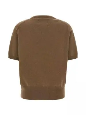 Extreme Cashmere N°490 Martina Short-sleeve Sweater - Brown