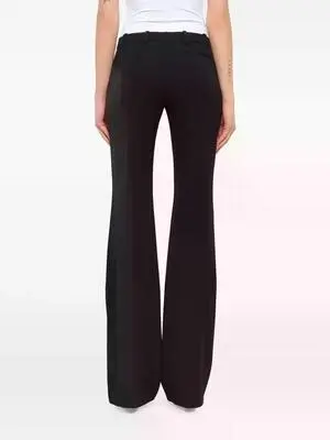 Alexander McQueen Belt-loops Flared Trousers