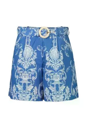 Borgo De Nor Gwen Barocco-print Shorts