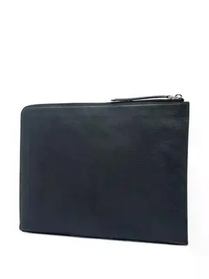 Fendi 2017 Studded Leather Clutch Bag