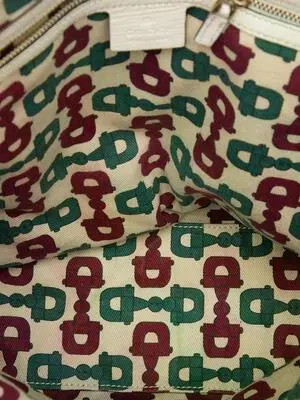 Gucci 2000-2015 Gg Canvas Web Jolicoeur Tote Bag