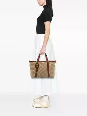 Gucci 2016-2026 Diamante Canvas 1973 Satchel