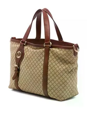 Gucci 2016-2026 Diamante Canvas 1973 Satchel