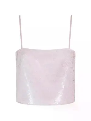 ISABELLE BLANCHE Sequin-embellished Camisole Top