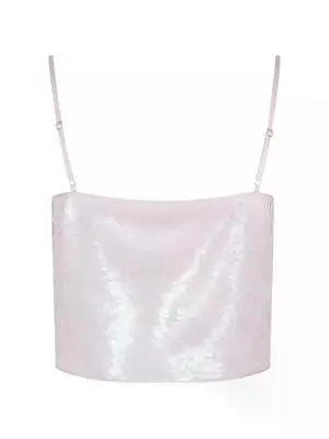 ISABELLE BLANCHE Sequin-embellished Camisole Top