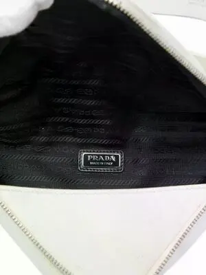 Prada 2013-2026 Saffiano Cuir Triangle Convertible Shoulder Bag