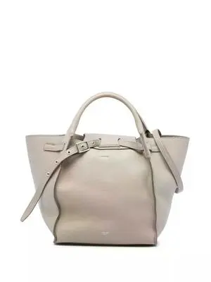 Celine 2012-2018 Small Supple Grained Calfskin Big Bag Satchel - Brown