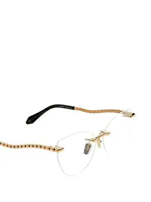 BVLGARI Serpenti Rimless Glasses